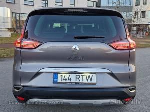Grey Renault Espace 2015 in Tallinn, with an engine capacity of 1.60 L and mileage of 106 thousand km for 13990 €, photo 9 on AUTOMOTO.COM.LV