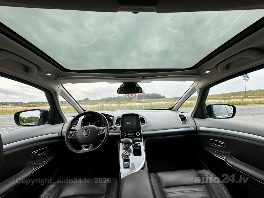 Grey Renault Espace 2015 in Rapla, with an engine capacity of 1.60 L and mileage of 302 thousand km for 7500 €, photo 14 on AUTOMOTO.COM.LV