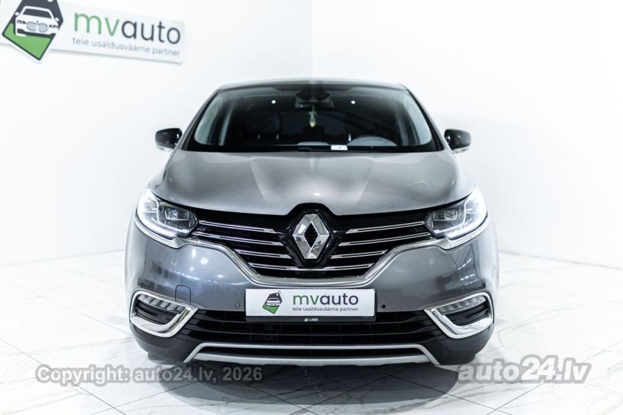 Grey Renault Espace 2015 in Tallinn, with an engine capacity of 1.60 L and mileage of 248 thousand km for 9500 €, photo 5 on AUTOMOTO.COM.LV
