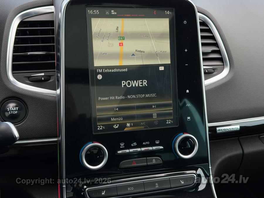 Pelēks Renault Espace 2016 Pērnava, ar dzinēja tilpumu 1.60 L un nobraukumu 205 tūkst. km par 11900 €, foto 11 vietnē AUTOMOTO.COM.LV