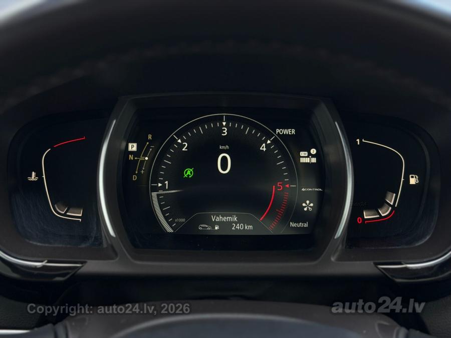 Pelēks Renault Espace 2016 Pērnava, ar dzinēja tilpumu 1.60 L un nobraukumu 205 tūkst. km par 11900 €, foto 19 vietnē AUTOMOTO.COM.LV