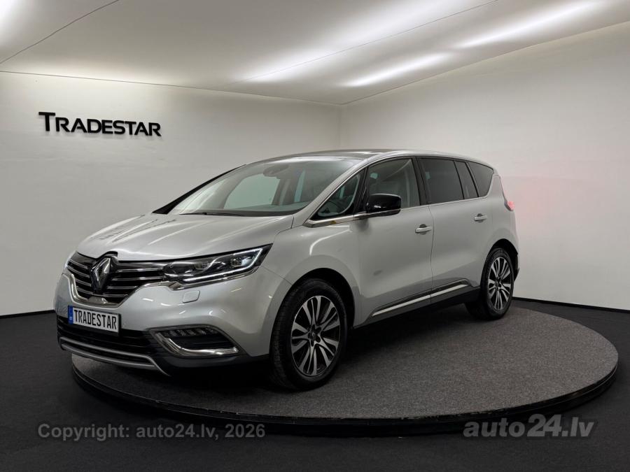 Grey Renault Espace 2016 in Parnu, with an engine capacity of 1.60 L and mileage of 166 thousand km for 12990 €, photo 1 on AUTOMOTO.COM.LV