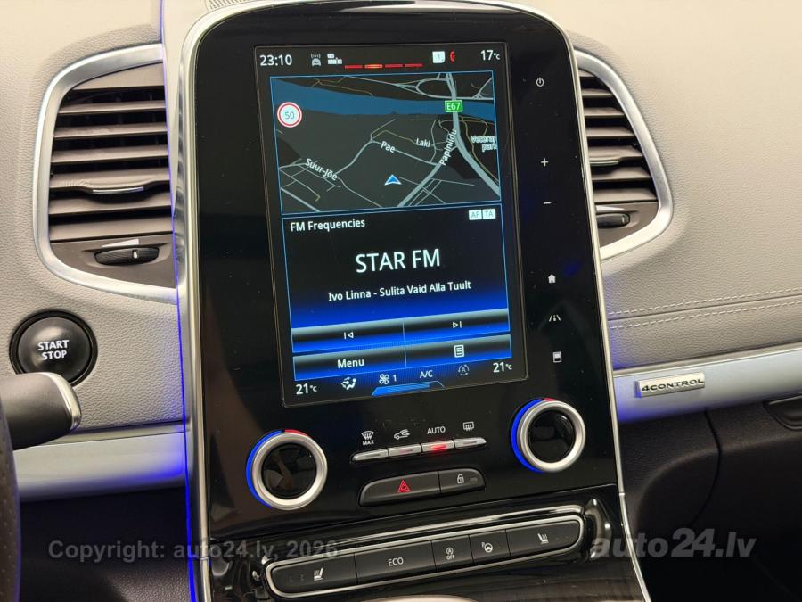 Grey Renault Espace 2016 in Parnu, with an engine capacity of 1.60 L and mileage of 166 thousand km for 12990 €, photo 16 on AUTOMOTO.COM.LV