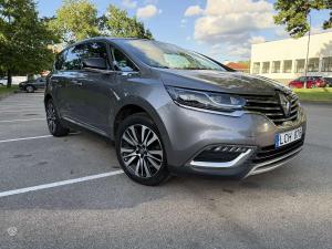 Grey Renault Espace 2016 in Kaunas, with an engine capacity of 1.60 L and mileage of 266 thousand km for 6700 €, photo  on AUTOMOTO.COM.LV