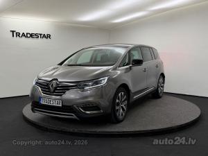Grey Renault Espace 2017 in Parnu, with an engine capacity of 1.60 L and mileage of 111 thousand km for 12990 €, photo  on AUTOMOTO.COM.LV