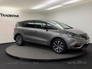Grey Renault Espace 2017 in Parnu, with an engine capacity of 1.60 L and mileage of 111 thousand km for 12990 €, photo 4 on AUTOMOTO.COM.LV