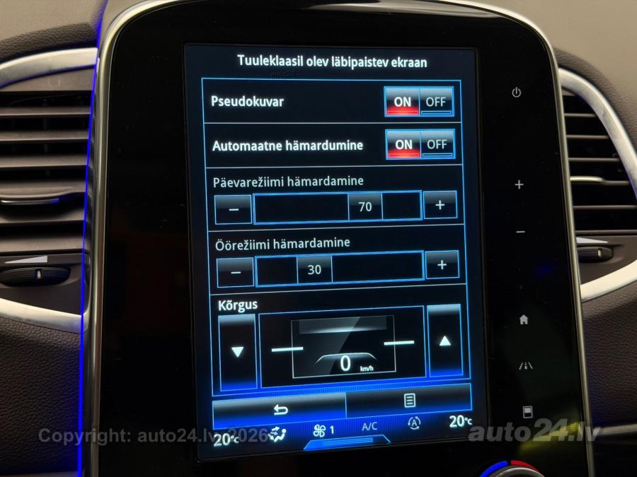 Grey Renault Espace 2017 in Parnu, with an engine capacity of 1.60 L and mileage of 111 thousand km for 12990 €, photo 22 on AUTOMOTO.COM.LV