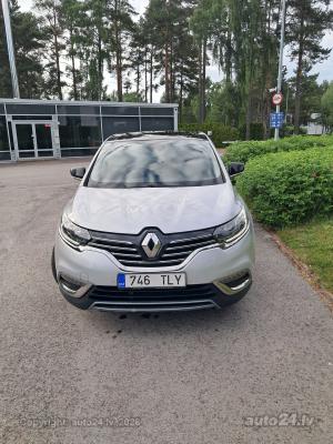 Grey Renault Espace 2017 in Tallinn, with an engine capacity of 1.60 L and mileage of 199 thousand km for 8800 €, photo 3 on AUTOMOTO.COM.LV