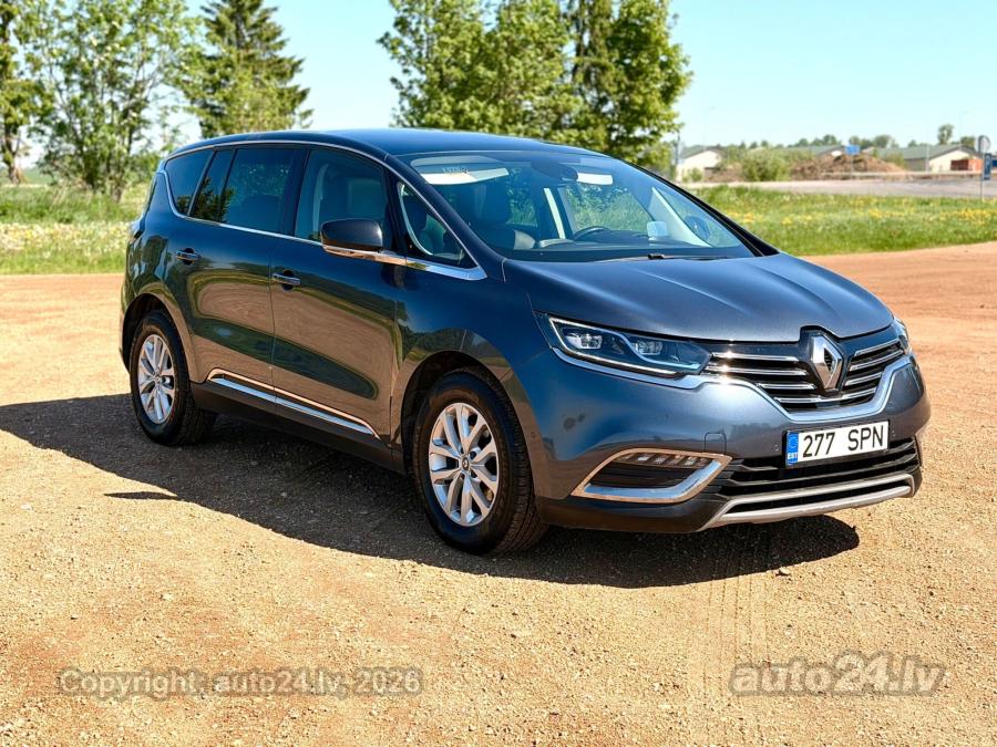 Pelēks Renault Espace 2018 Tartu, ar dzinēja tilpumu 1.60 L un nobraukumu 205 tūkst. km par 9999 €, foto 1 vietnē AUTOMOTO.COM.LV