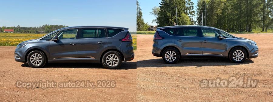 Pelēks Renault Espace 2018 Tartu, ar dzinēja tilpumu 1.60 L un nobraukumu 205 tūkst. km par 9999 €, foto 16 vietnē AUTOMOTO.COM.LV