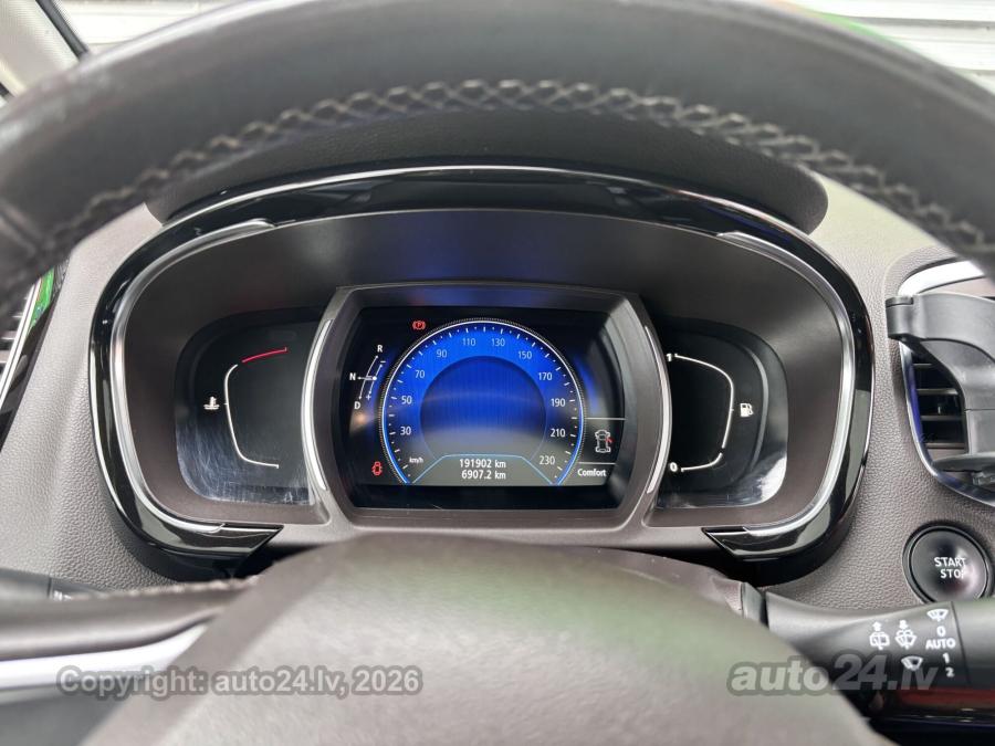 Grey Renault Espace 2018 in Tallinn, with an engine capacity of 1.60 L and mileage of 192 thousand km for 10900 €, photo 6 on AUTOMOTO.COM.LV