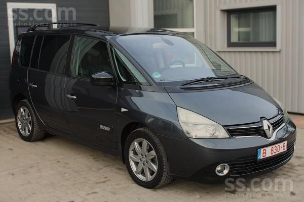 Pelēks Renault Espace 2013 Rīga, ar dzinēja tilpumu 2.00 L un nobraukumu 0 tūkst. km par 5900 €, foto 8 vietnē AUTOMOTO.COM.LV