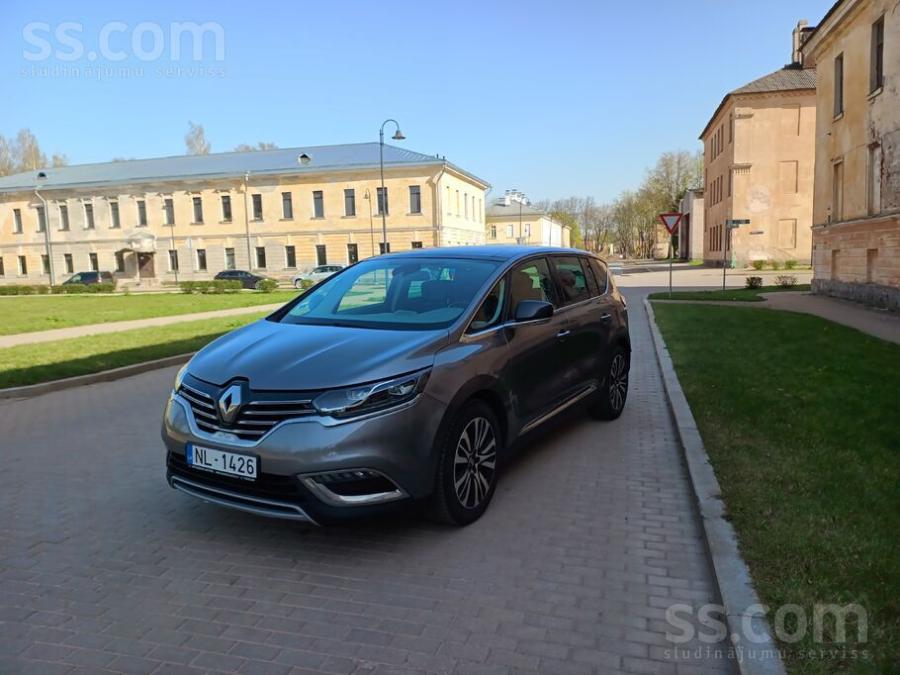 Pelēks Renault Espace 2018 Rīga, ar dzinēja tilpumu 1.60 L un nobraukumu 228 tūkst. km par 1200 €, foto 1 vietnē AUTOMOTO.COM.LV