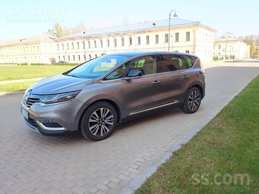 Pelēks Renault Espace 2018 Rīga, ar dzinēja tilpumu 1.60 L un nobraukumu 228 tūkst. km par 1200 €, foto 2 vietnē AUTOMOTO.COM.LV