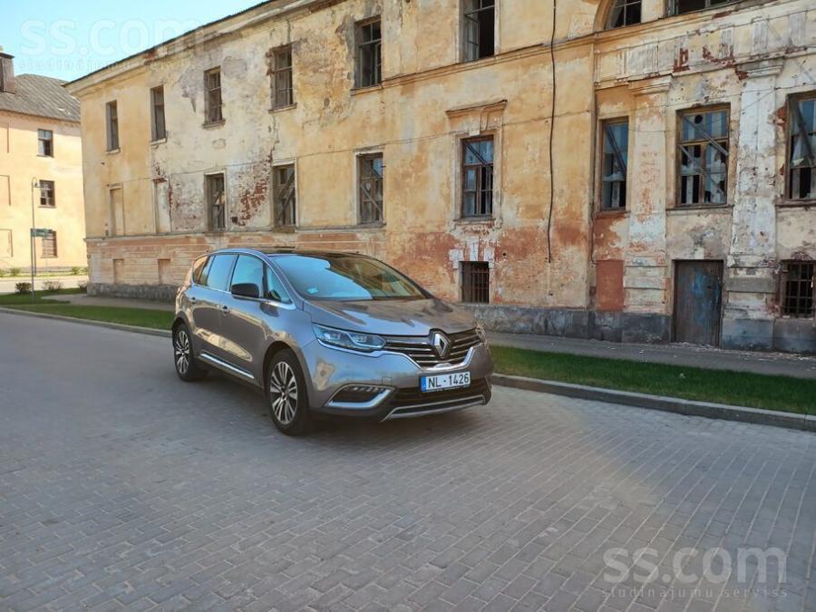 Pelēks Renault Espace 2018 Rīga, ar dzinēja tilpumu 1.60 L un nobraukumu 228 tūkst. km par 1200 €, foto 3 vietnē AUTOMOTO.COM.LV