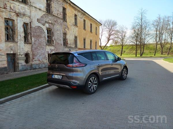 Pelēks Renault Espace 2018 Rīga, ar dzinēja tilpumu 1.60 L un nobraukumu 228 tūkst. km par 1200 €, foto 6 vietnē AUTOMOTO.COM.LV