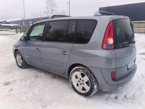 Grey Renault Espace 2003 in Kaunas, with an engine capacity of 2.19 L and mileage of 374 thousand km for 1200 €, photo 11 on AUTOMOTO.COM.LV