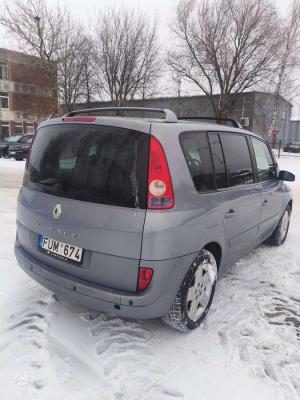 Grey Renault Espace 2003 in Kaunas, with an engine capacity of 2.19 L and mileage of 374 thousand km for 1200 €, photo 13 on AUTOMOTO.COM.LV
