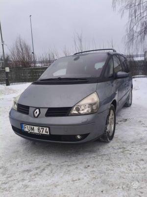 Grey Renault Espace 2003 in Kaunas, with an engine capacity of 2.19 L and mileage of 374 thousand km for 1200 €, photo 17 on AUTOMOTO.COM.LV