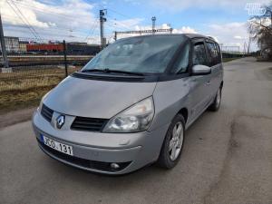 Pelēks Renault Espace 2003 Šauļi, ar dzinēja tilpumu 1.90 L un nobraukumu 302 tūkst. km par 950 €, foto  vietnē AUTOMOTO.COM.LV