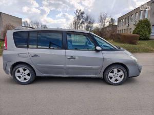 Pelēks Renault Espace 2003 Šauļi, ar dzinēja tilpumu 1.90 L un nobraukumu 302 tūkst. km par 950 €, foto 8 vietnē AUTOMOTO.COM.LV