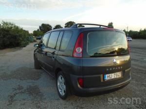 Grey Renault Espace 2003 in Riga, with an engine capacity of 3.00 L and mileage of 0 thousand km for 1850 €, photo 4 on AUTOMOTO.COM.LV