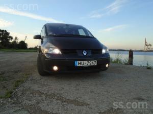 Grey Renault Espace 2003 in Riga, with an engine capacity of 3.00 L and mileage of 0 thousand km for 1850 €, photo 6 on AUTOMOTO.COM.LV