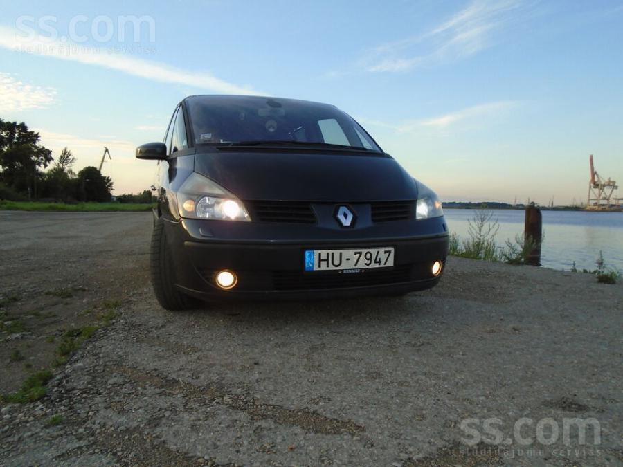 Grey Renault Espace 2003 in Riga, with an engine capacity of 3.00 L and mileage of 0 thousand km for 1850 €, photo 6 on AUTOMOTO.COM.LV