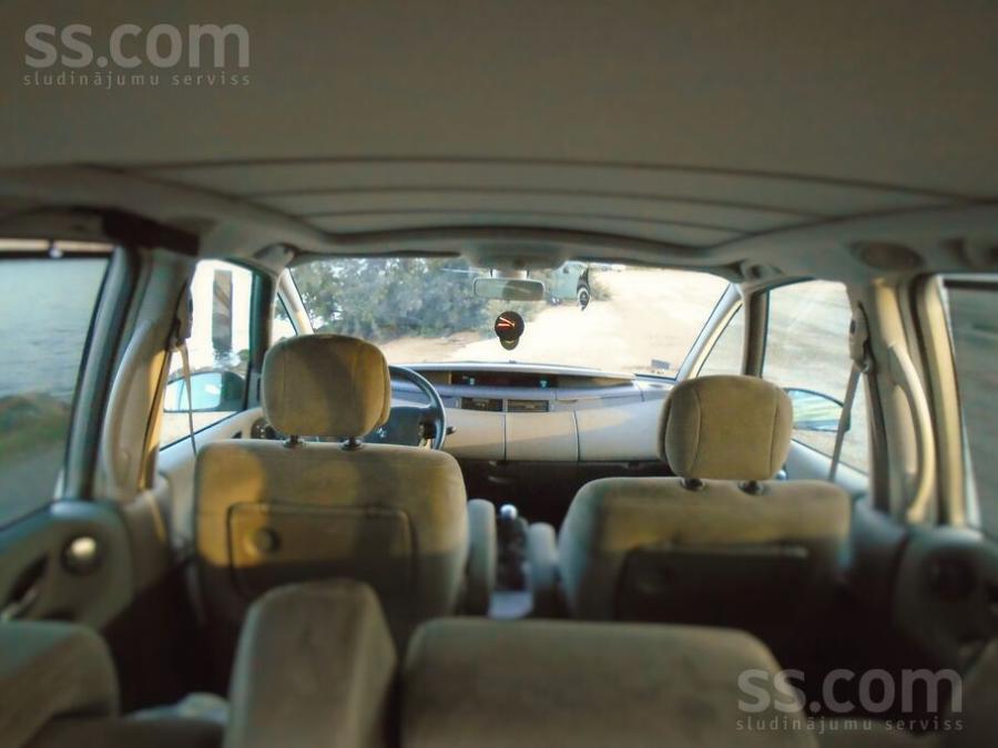 Grey Renault Espace 2003 in Riga, with an engine capacity of 3.00 L and mileage of 0 thousand km for 1850 €, photo 8 on AUTOMOTO.COM.LV