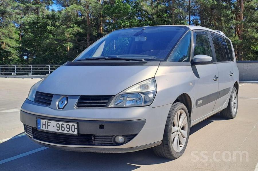 Pelēks Renault Espace 2004 Rīga, ar dzinēja tilpumu 1.90 L un nobraukumu 339 tūkst. km par 1800 €, foto 3 vietnē AUTOMOTO.COM.LV