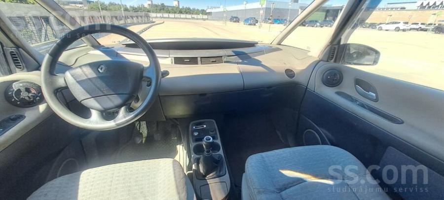 Pelēks Renault Espace 2004 Rīga, ar dzinēja tilpumu 1.90 L un nobraukumu 339 tūkst. km par 1800 €, foto 8 vietnē AUTOMOTO.COM.LV