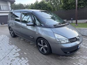 Pelēks Renault Espace 2004 Viļņa, ar dzinēja tilpumu 2.00 L un nobraukumu 371 tūkst. km par 1500 €, foto 6 vietnē AUTOMOTO.COM.LV