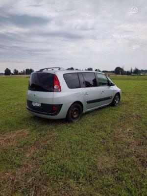 Pelēks Renault Espace 2004 Alīta, ar dzinēja tilpumu 2.19 L un nobraukumu 356 tūkst. km par 550 €, foto 6 vietnē AUTOMOTO.COM.LV