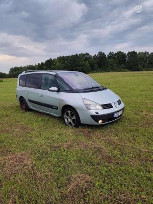Pelēks Renault Espace 2004 Alīta, ar dzinēja tilpumu 2.19 L un nobraukumu 356 tūkst. km par 550 €, foto 7 vietnē AUTOMOTO.COM.LV