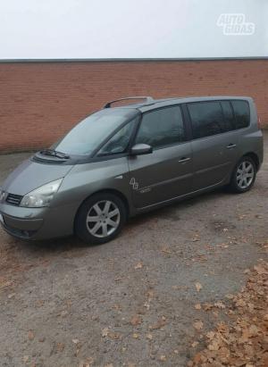 Grey Renault Espace 2004 in Panevezys, with an engine capacity of 2.00 L and mileage of 197 thousand km for 999 €, photo  on AUTOMOTO.COM.LV