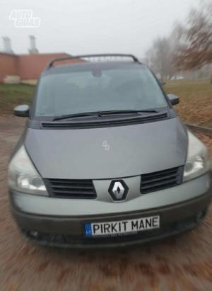 Grey Renault Espace 2004 in Panevezys, with an engine capacity of 2.00 L and mileage of 197 thousand km for 999 €, photo 3 on AUTOMOTO.COM.LV