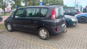 Grey Renault Espace 2005 in Vilnius, with an engine capacity of 1.90 L and mileage of 178 thousand km for 500 €, photo 5 on AUTOMOTO.COM.LV