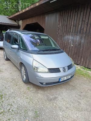 Pelēks Renault Espace 2005 Balvi, ar dzinēja tilpumu 2.20 L un nobraukumu 340 tūkst. km par 600 €, foto  vietnē AUTOMOTO.COM.LV