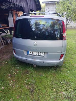 Pelēks Renault Espace 2005 Balvi, ar dzinēja tilpumu 2.20 L un nobraukumu 340 tūkst. km par 600 €, foto 5 vietnē AUTOMOTO.COM.LV