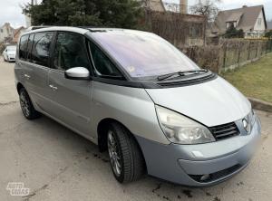 Grey Renault Espace 2006 in Kaunas, with an engine capacity of 2.20 L and mileage of 210 thousand km for 1550 €, photo 4 on AUTOMOTO.COM.LV