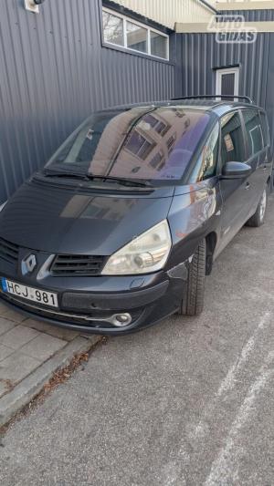 Grey Renault Espace 2007 in Siauliai, with an engine capacity of 2.00 L and mileage of 450 thousand km for 1000 €, photo  on AUTOMOTO.COM.LV