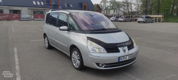 Grey Renault Espace 2007 in Klaipeda, with an engine capacity of 2.00 L and mileage of 320 thousand km for 2200 €, photo 3 on AUTOMOTO.COM.LV