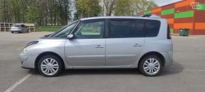 Grey Renault Espace 2007 in Klaipeda, with an engine capacity of 2.00 L and mileage of 320 thousand km for 2200 €, photo 8 on AUTOMOTO.COM.LV
