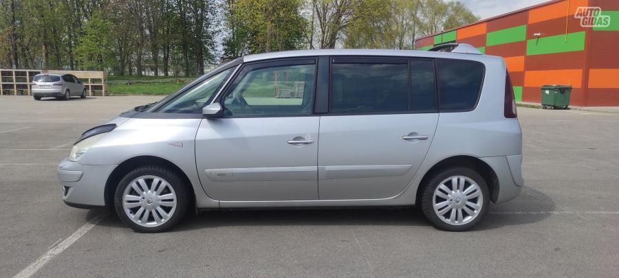 Grey Renault Espace 2007 in Klaipeda, with an engine capacity of 2.00 L and mileage of 320 thousand km for 2200 €, photo 8 on AUTOMOTO.COM.LV