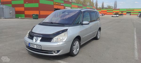 Grey Renault Espace 2007 in Klaipeda, with an engine capacity of 2.00 L and mileage of 320 thousand km for 1999 €, photo 1 on AUTOMOTO.COM.LV