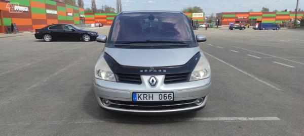 Grey Renault Espace 2007 in Klaipeda, with an engine capacity of 2.00 L and mileage of 320 thousand km for 1999 €, photo 2 on AUTOMOTO.COM.LV