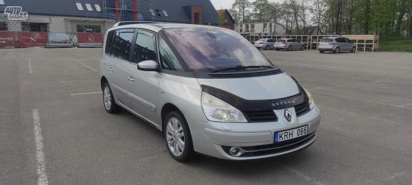 Grey Renault Espace 2007 in Klaipeda, with an engine capacity of 2.00 L and mileage of 320 thousand km for 1999 €, photo 3 on AUTOMOTO.COM.LV