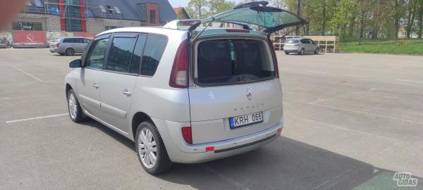 Grey Renault Espace 2007 in Klaipeda, with an engine capacity of 2.00 L and mileage of 320 thousand km for 1999 €, photo 4 on AUTOMOTO.COM.LV