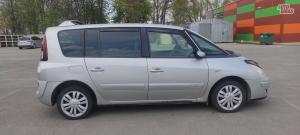 Grey Renault Espace 2007 in Klaipeda, with an engine capacity of 2.00 L and mileage of 320 thousand km for 1999 €, photo 9 on AUTOMOTO.COM.LV