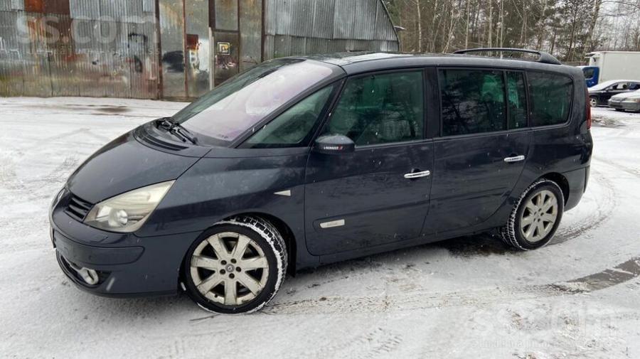 Pelēks Renault Espace 2007 Rīga, ar dzinēja tilpumu 3.00 L un nobraukumu 365 tūkst. km par 2000 €, foto 10 vietnē AUTOMOTO.COM.LV